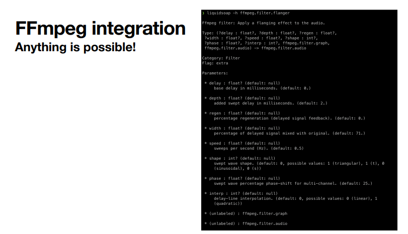 FOSDEM 2023 | Liquidsoap与FFmpeg的高级编程使用方法 - 实时互动网