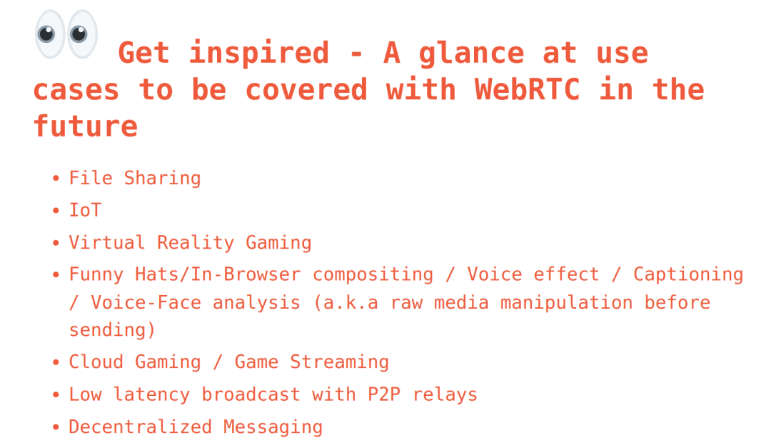 FOSDEM 2023 | W3C WebRTC 会议进展 - 实时互动网