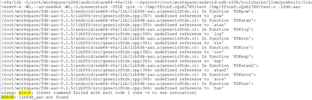 FFmpeg、x264以及fdk-aac 编译整合 - 实时互动网
