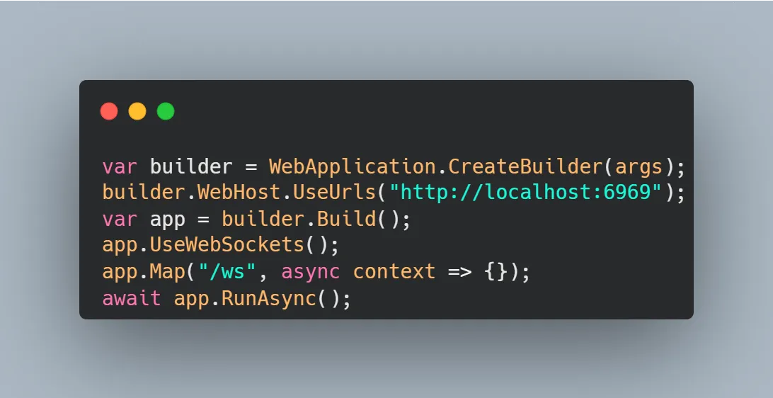 使用 C 在 Net 60 中实现 Websocket 服务器和客户端 实时互动网