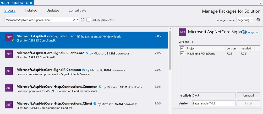 使用 SignalR 和 .NET MAUI 的实时聊天应用程序 - 实时互动网