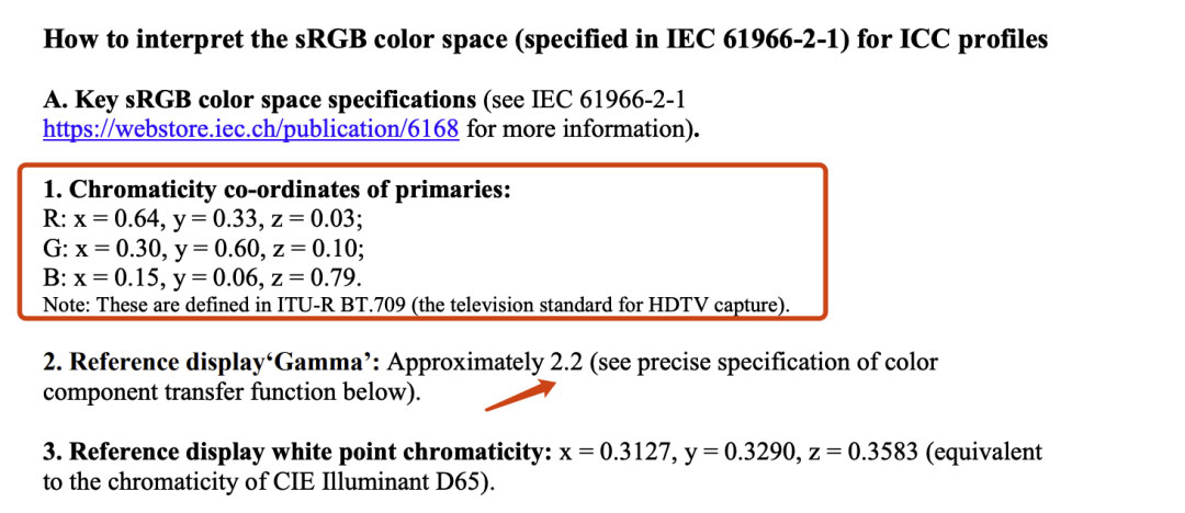 sRGB就是BT.709吗? - 实时互动网