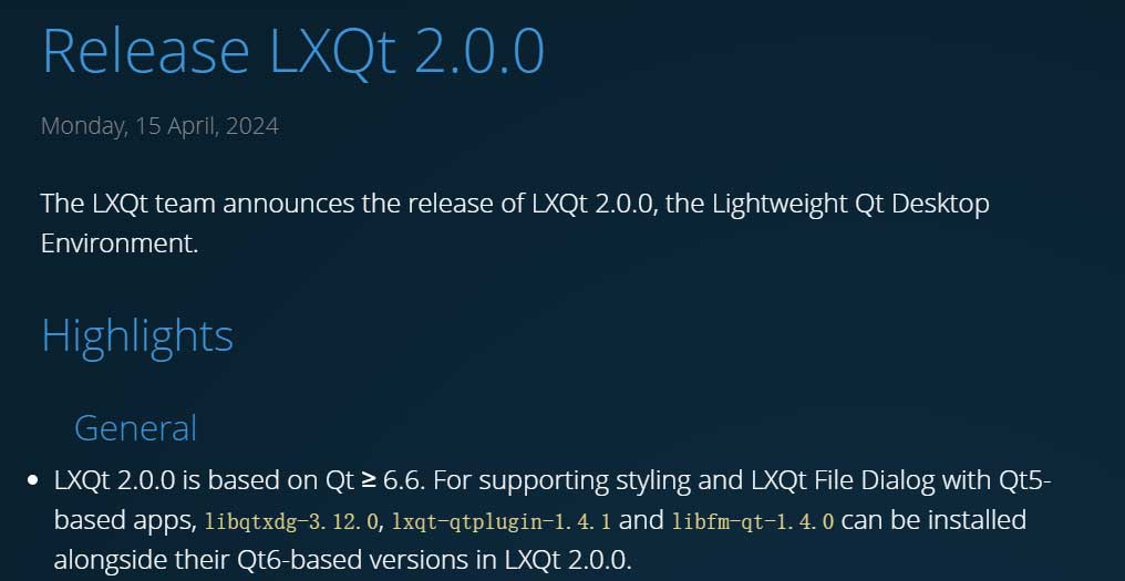 LXQt 2.1 发布，搭载新 Wayland Session 组件 - 实时互动网