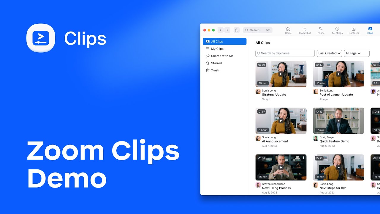 什么是 Zoom Clips？如何使用 Zoom Clips 进行异步协作 - 实时互动网