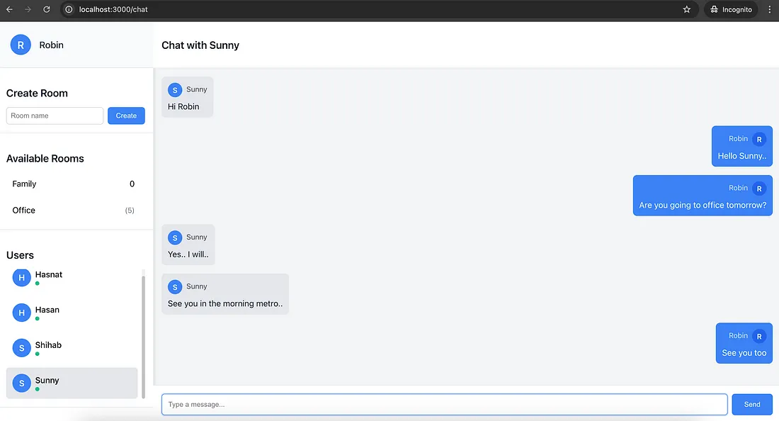 使用 、react、nestjs 和 Redis Cluster 构建可扩展的实时聊天应用程序 实时互动网