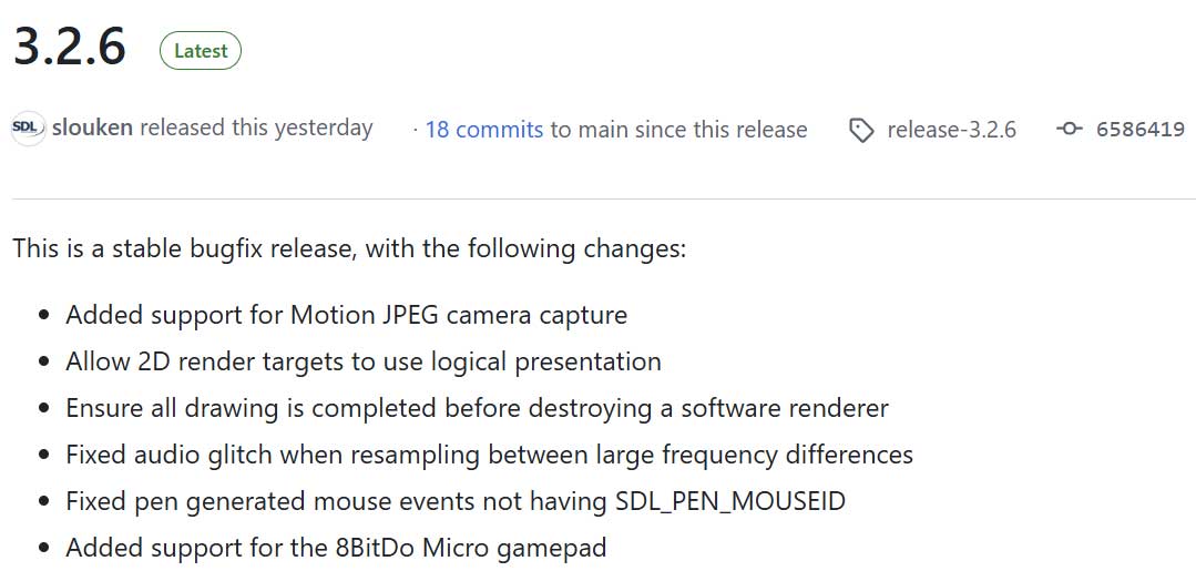 SDL 3 正式发布，包含新 API、更好的 HiDPI 和改进的音频处理 - 实时互动网