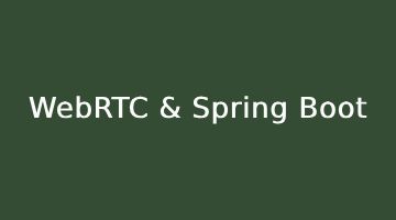 如何使用 WebRTC 和 Spring Boot 构建实时音视频通话 - 实时互动网